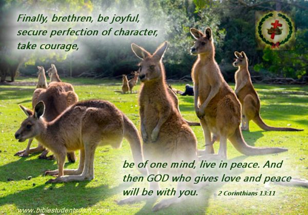 Internal Peace, External Unity – BIBLE Students DAILY