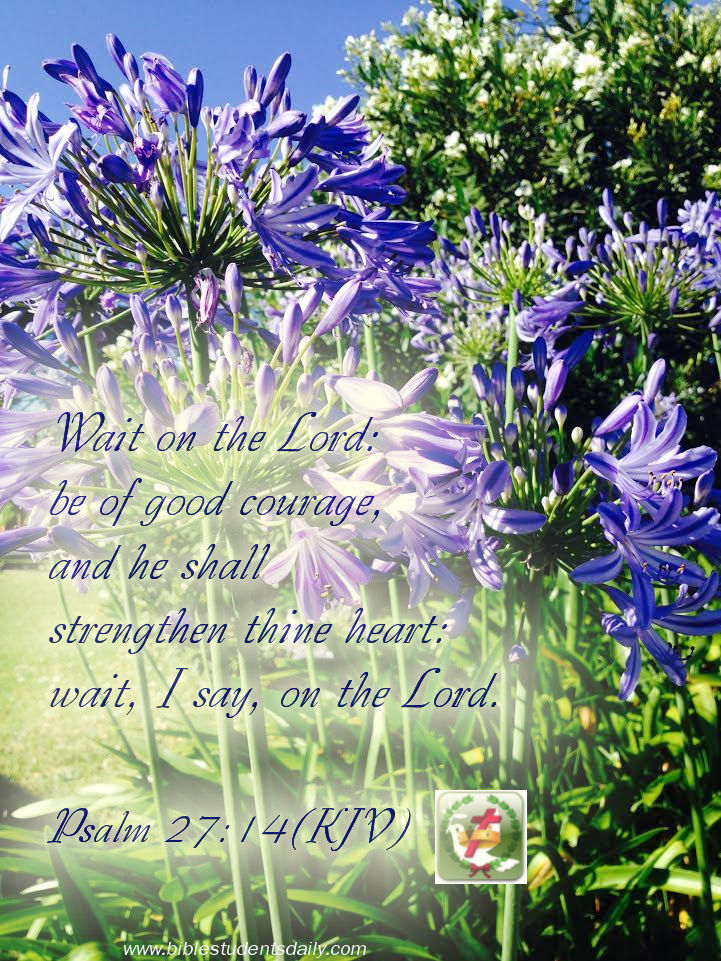 PSALM 130, 5-6 – BIBLE Students DAILY